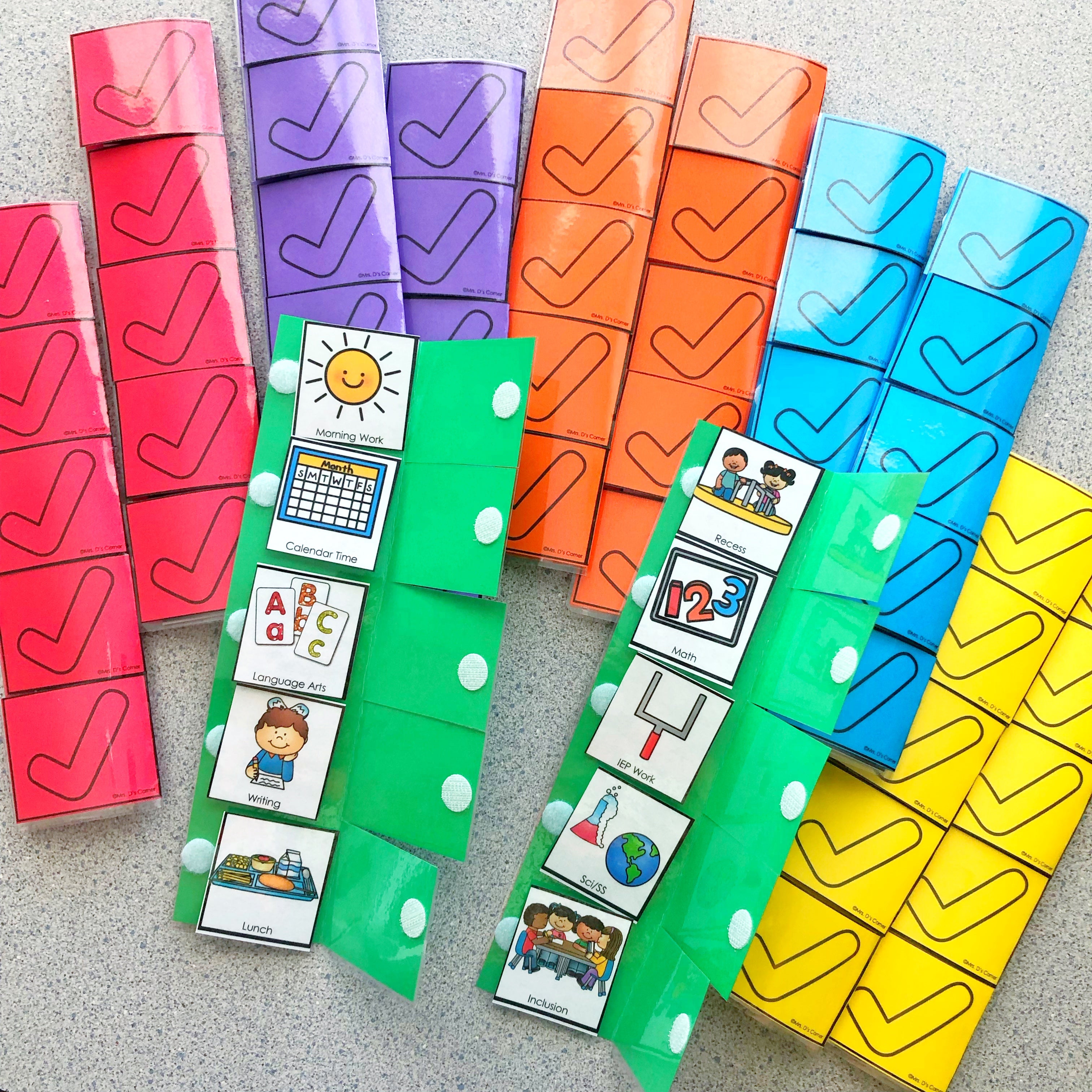 Visual Schedules – mrsdsshop