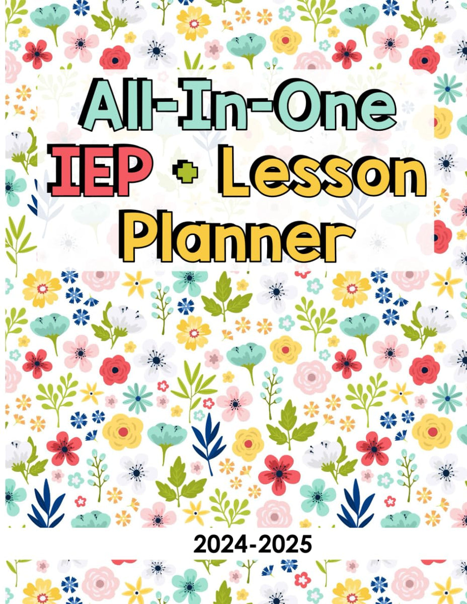 IEP Planner: The Special Education Teacher's All-in-One IEP Lesson Pla ...