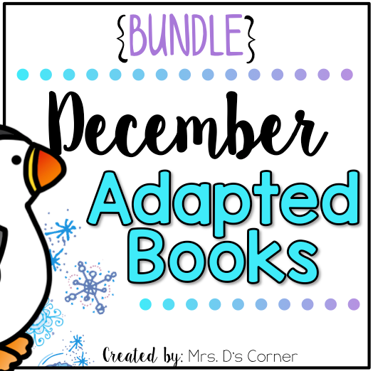 December Adapted Books [Level 1 and Level 2] | Digital + Printable Ada ...