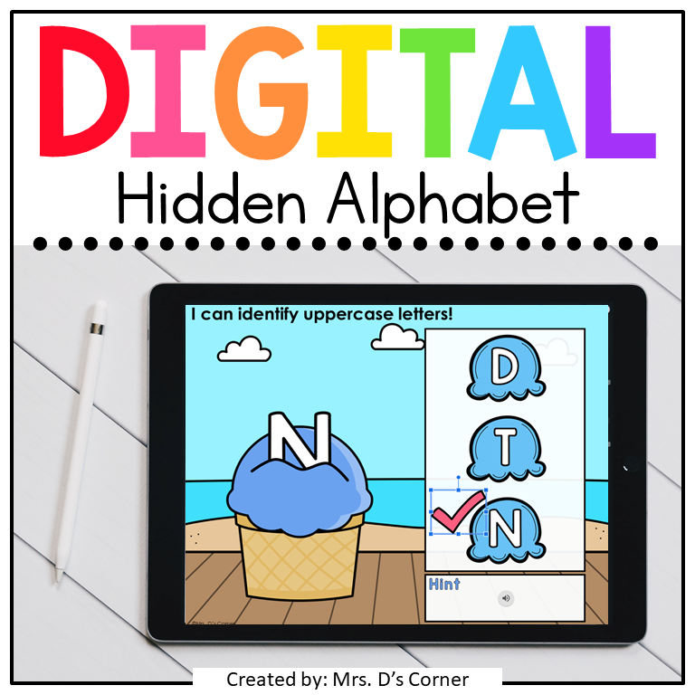 Hidden Alphabet Digital Activity | Distance Learning – mrsdsshop