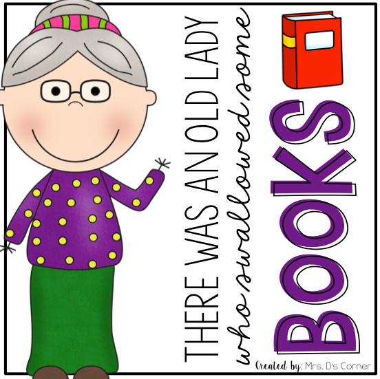 Old Lady Swallowed Some Books Book Companion – mrsdsshop