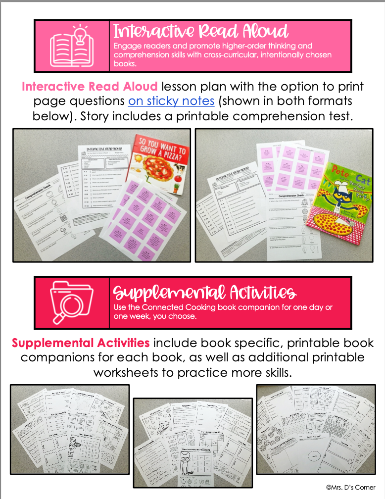 Connected Cooking Carrots | Interactive Read Aloud, Visual Recipe + Mo ...