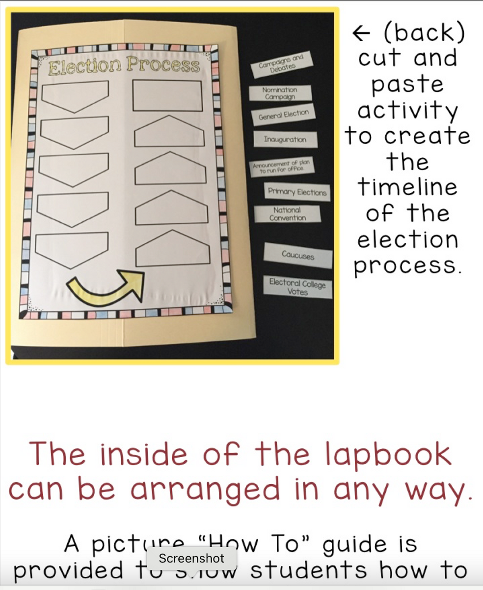 President's Day Lapbook { with 11 foldables } – mrsdsshop