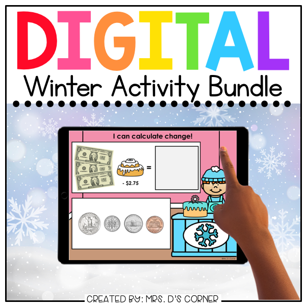 Winter Digital Activity Bundle [17 digital activities] | Distance Lear ...