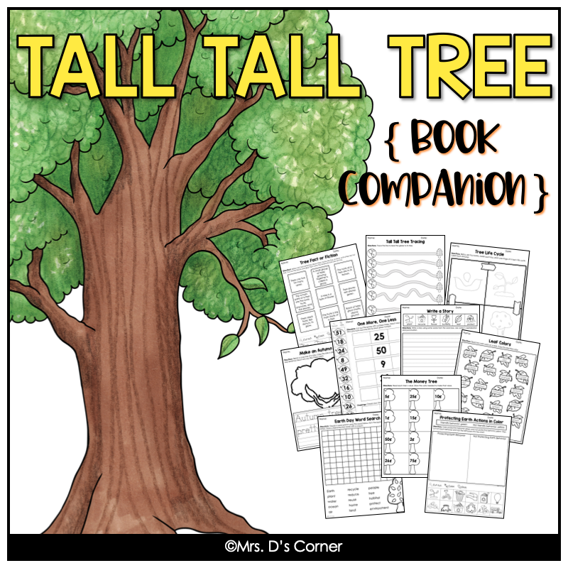 Tall Tall Tree Book Companion [ Includes Craft and Writing Activity ...