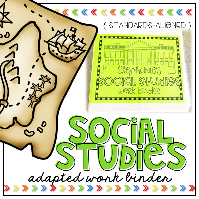 Social Studies Adapted Work Binder® - Grades K to 3 – mrsdsshop