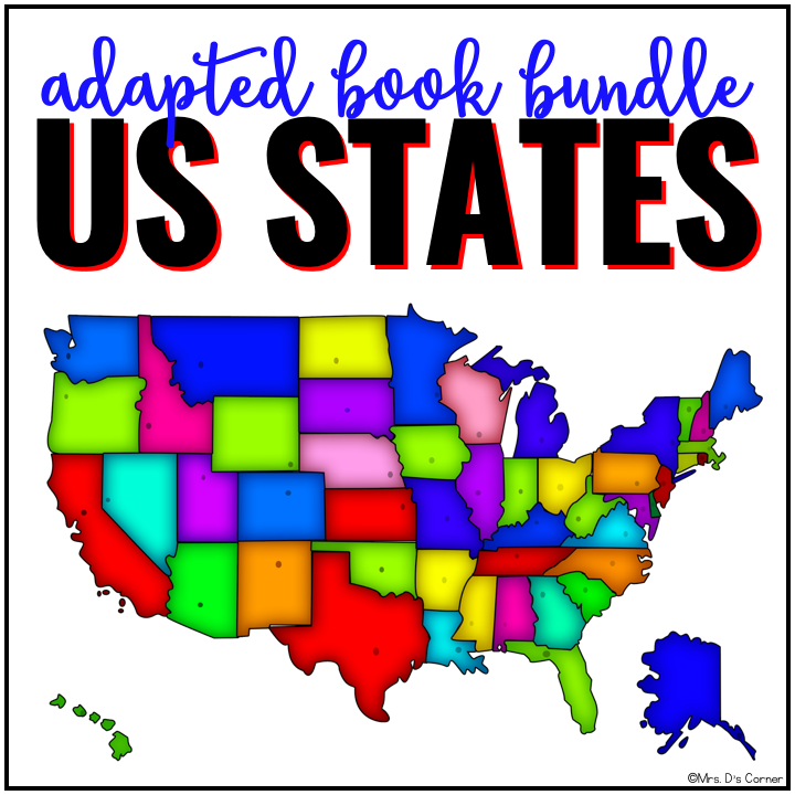 US States Adapted Book Bundle | State Symbols Book Bundle – mrsdsshop