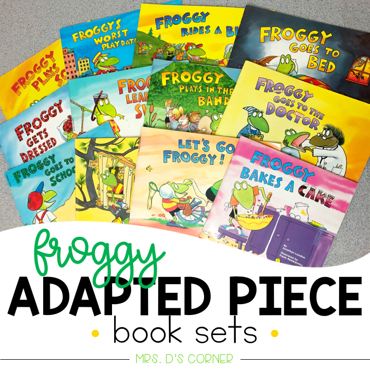 Froggy Adapted Piece Book Set [20 book set!] – mrsdsshop
