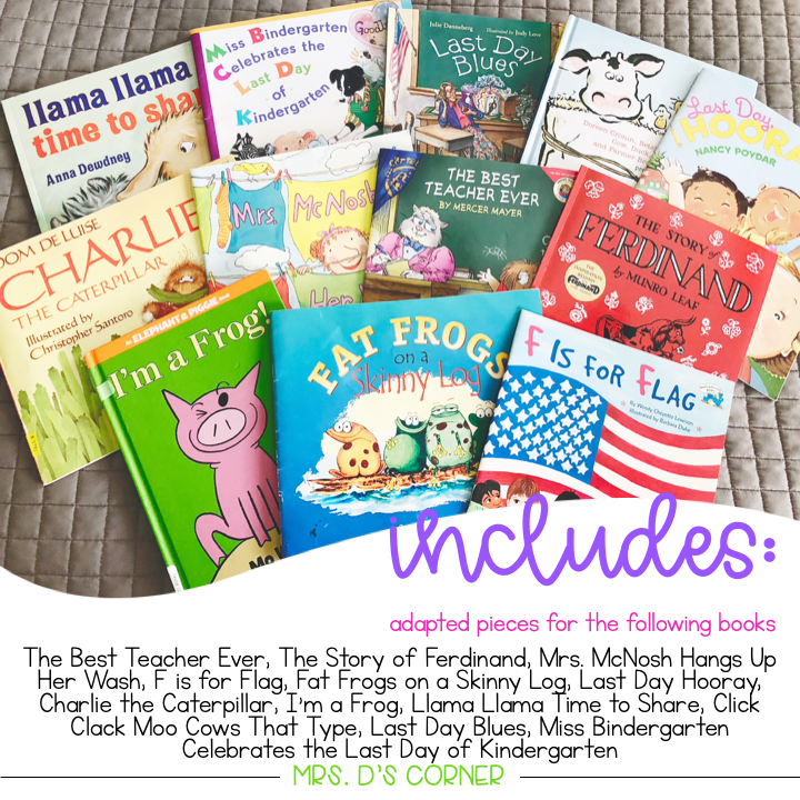 May Adapted Piece Book Set [12 books included!] – mrsdsshop