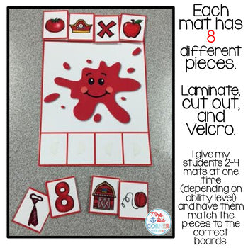 Basic Colors Sorting Mats - 11 mats! – mrsdsshop