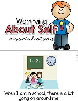 Worry About Self Social Story | I Can Worry About Me Story – mrsdsshop