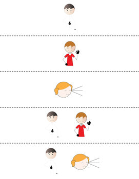 SPED Strips Set 2 {Fluency Strips for SPED} Core Vocabulary Sentence S ...