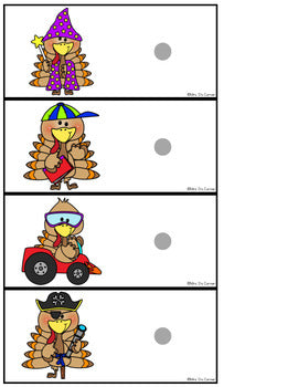 Turkey Disguise Task Boxes | Task Boxes for Special Education – mrsdsshop