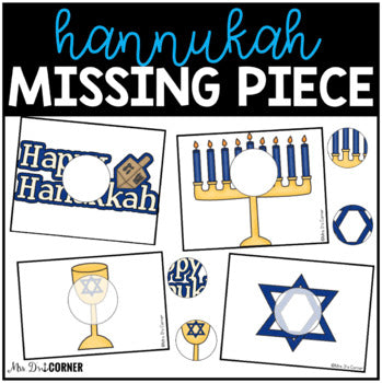 Hanukkah Missing Pieces Task Box | Task Boxes for Special Education ...
