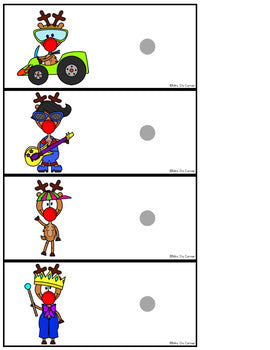 Reindeer + Santa Disguise Task Boxes | Task Boxes for Special Educatio ...
