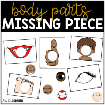 Body Parts Missing Pieces Task Box | Task Boxes for Special Education ...