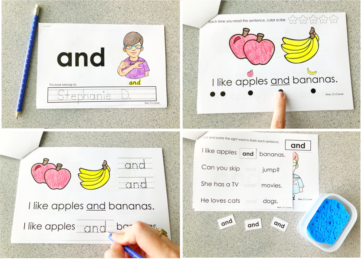 Sight Word Practice – mrsdsshop