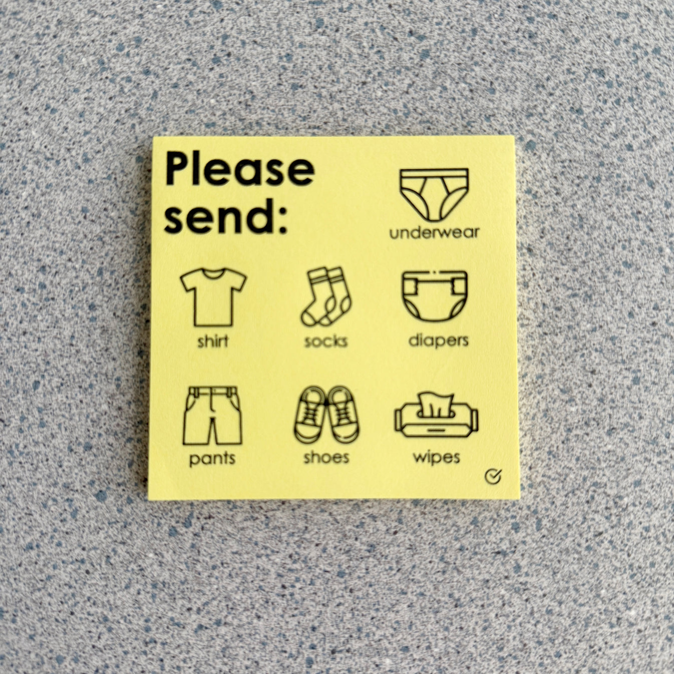 Please Send... Sticky Note Pad | 50 Sheets – mrsdsshop