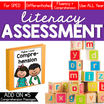 Comprehension and Fluency Literacy Assessment ADD ON #5 – mrsdsshop