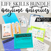 Anytime Activity Bundle | Life Skills Curriculum | Life Skills Centers ...