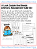 Blends Word Lists Literacy Assessment ADD ON #2 – mrsdsshop