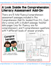 Comprehension and Fluency Literacy Assessment ADD ON #5 – mrsdsshop