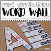 Core Vocabulary Word Wall ( Starter Kit ) | Special Education Word Wal ...