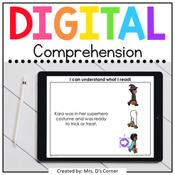 Halloween Comprehension Digital Activity | Distance Learning – mrsdsshop