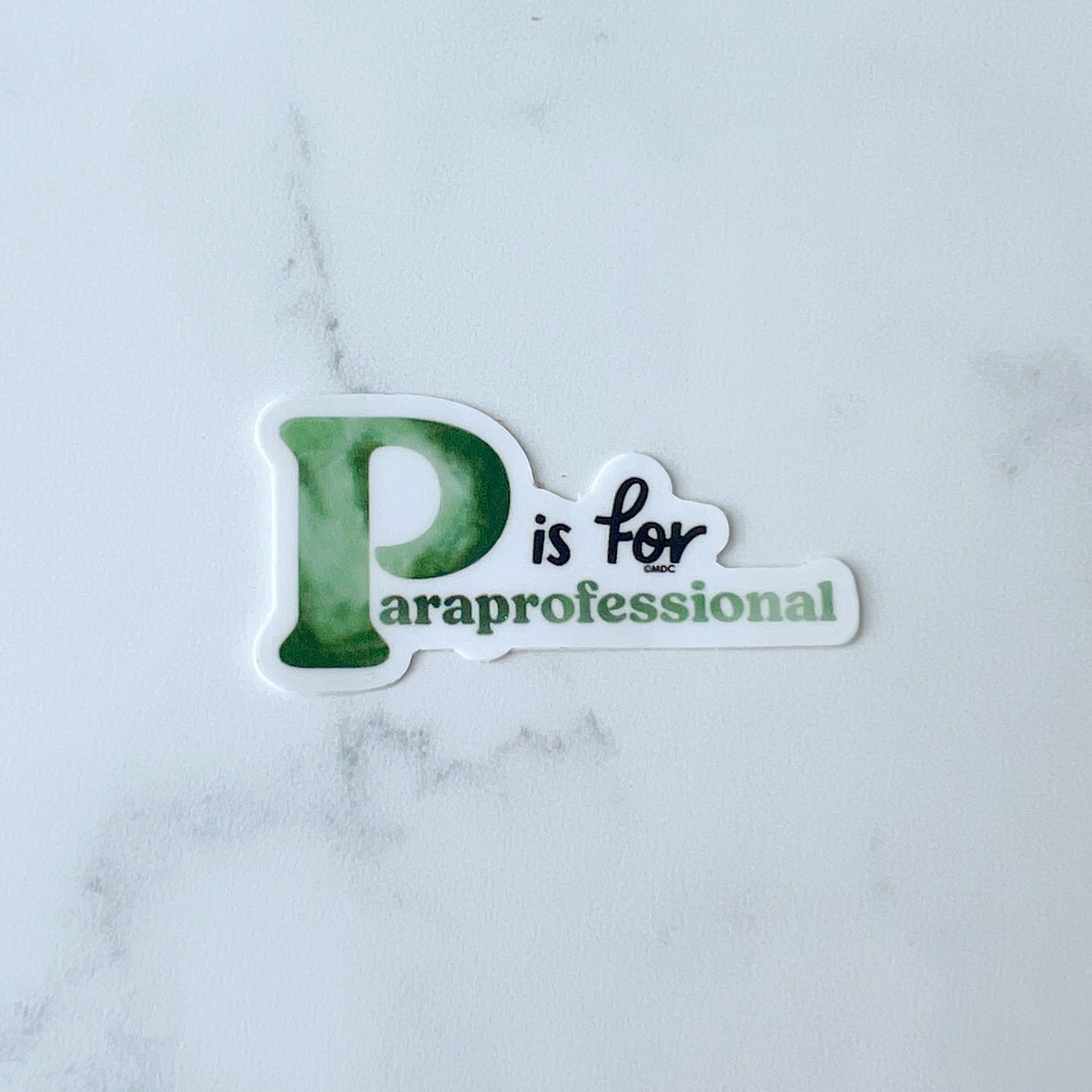 P is for Paraprofessional Sticker – mrsdsshop