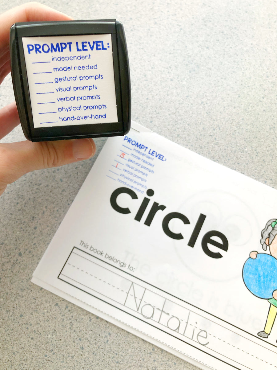 Prompt Level Self-inking Rubber Stamp | Mrs. D's Rubber Stamp Collecti ...