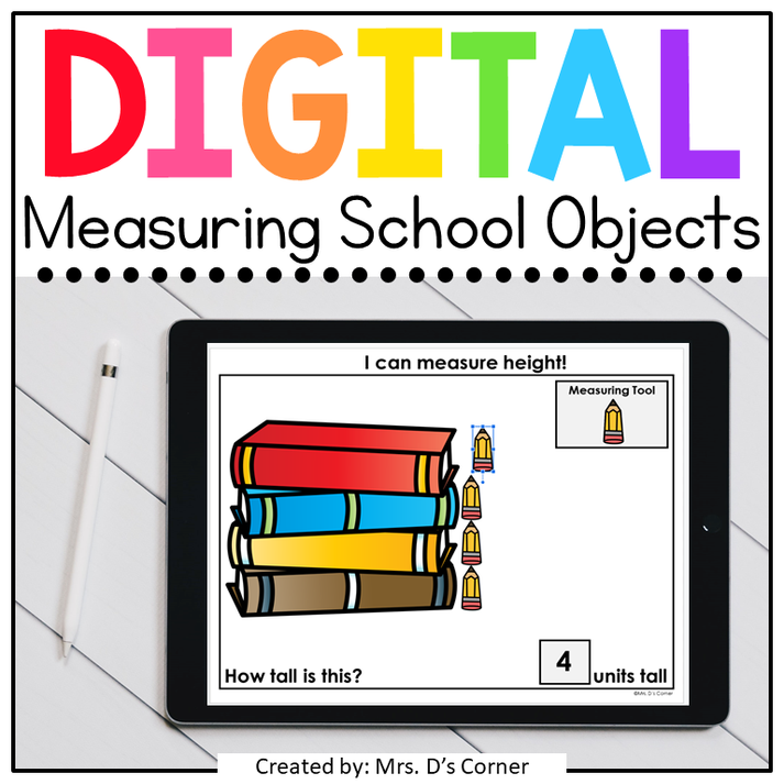 Measuring School Items Digital Activity | Distance Learning – mrsdsshop