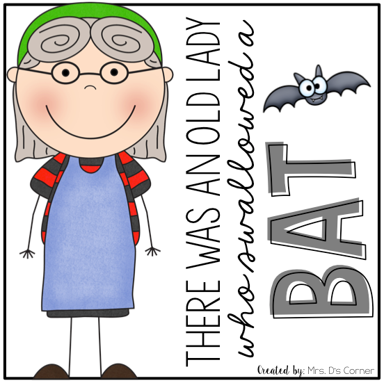 Old Lady Swallowed a Bat Book Companion – mrsdsshop
