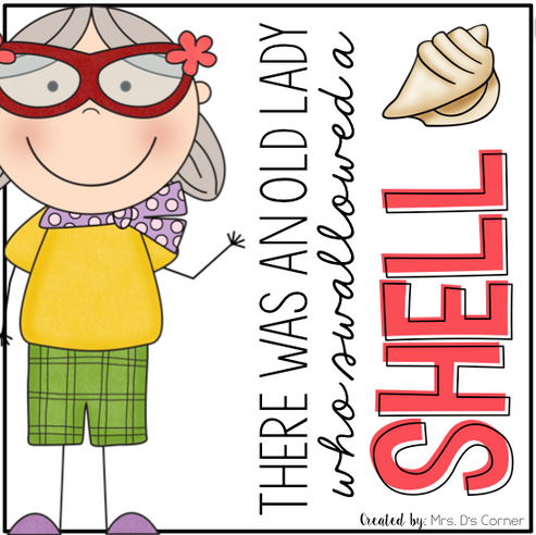 Old Lady Swallowed a Shell Book Companion – mrsdsshop