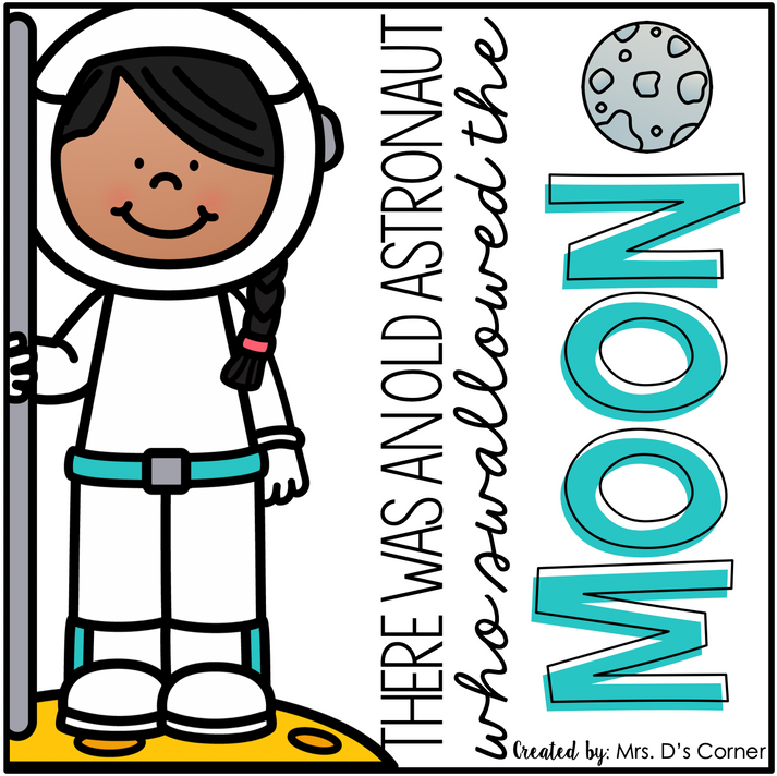 Old Astronaut Swallowed the Moon Book Companion [4 different activitie ...