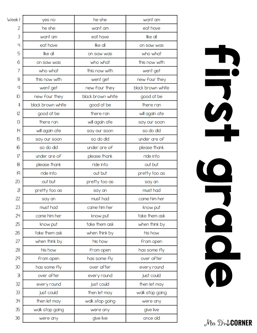 File Folder Spelling for K-3 {1,200+ sight words included!} – mrsdsshop