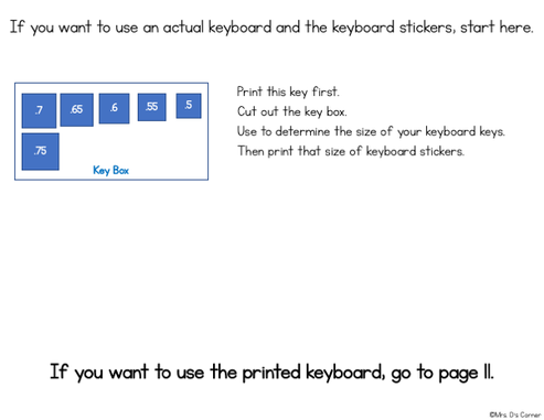 CVCe Word Keyboarding | Sight Word Activities | Typing Practice – mrsdsshop