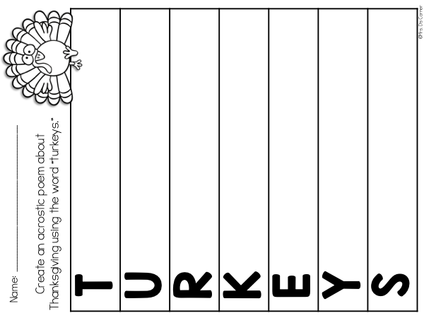 NO PREP Thanksgiving Activity Packet [13 activities] – mrsdsshop