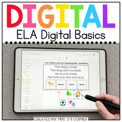 ELA Digital Basics for Special Ed | Distance Learning – mrsdsshop