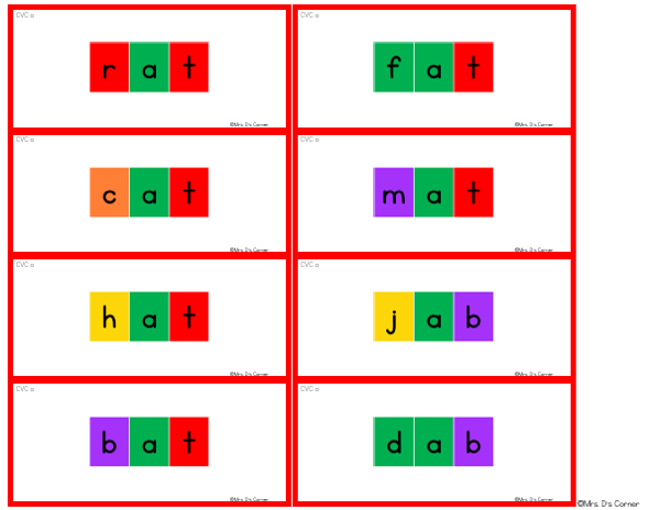 CVC Word Keyboarding | Sight Word Activities | Typing Practice – mrsdsshop