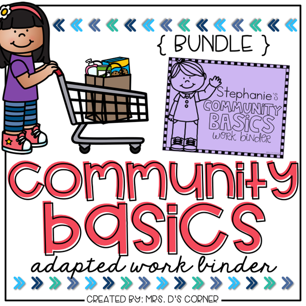Community Basics Adapted Work Binder® { BUNDLE } – mrsdsshop