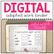 DIGITAL Adapted Work Binder ( Kinder Sight Words - 88 words! ) – mrsdsshop