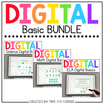 BUNDLE of Digital Basics for ELA, Math and Science | Distance Learning ...
