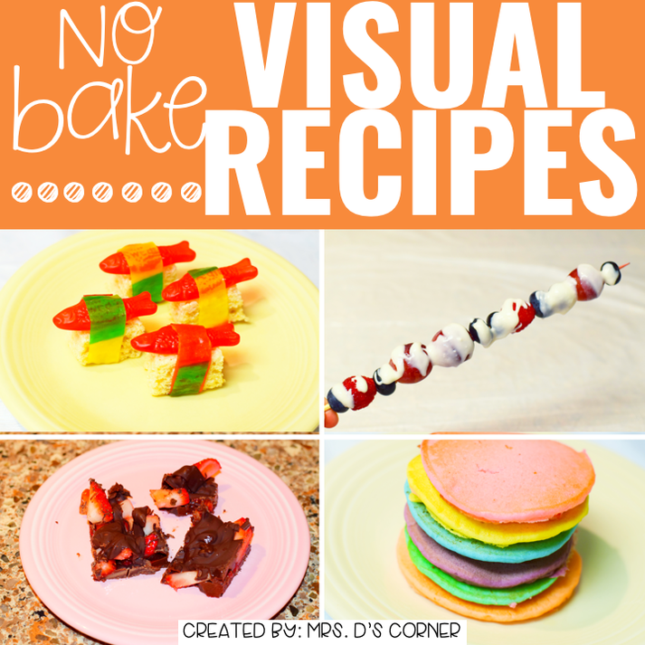 June Visual Recipes with REAL Pictures for Cooking in the Classroom ...