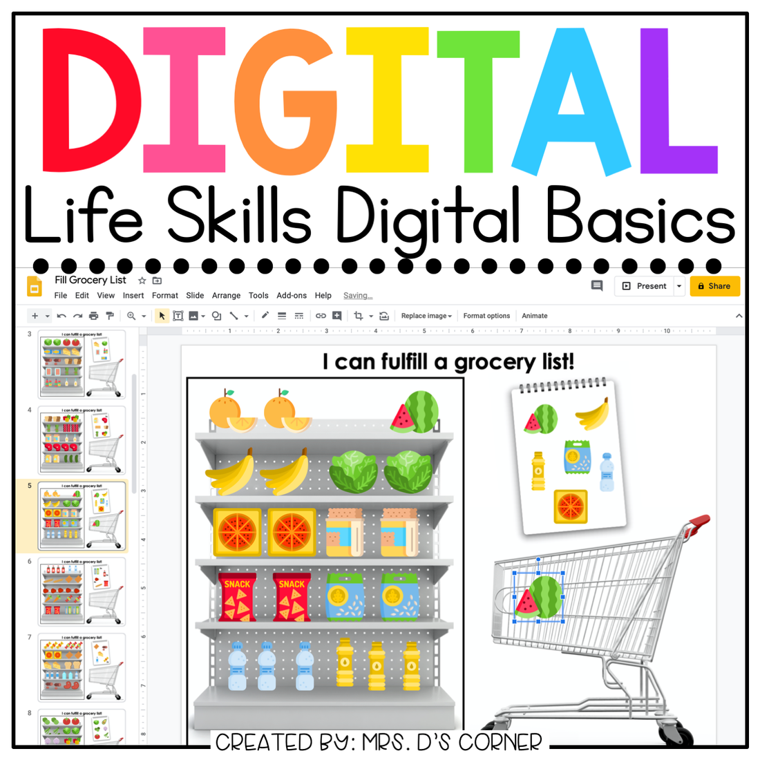 Life Skills Digital Basics for Special Ed | Distance Learning – mrsdsshop