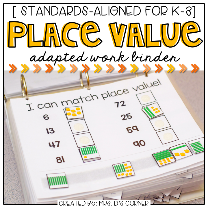Adapted Work Binders® – mrsdsshop