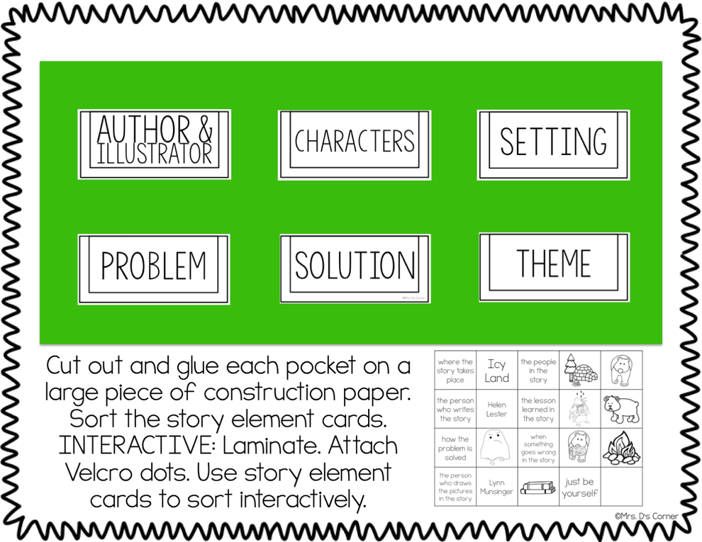 Tacky Goes to Camp Book Companion – mrsdsshop