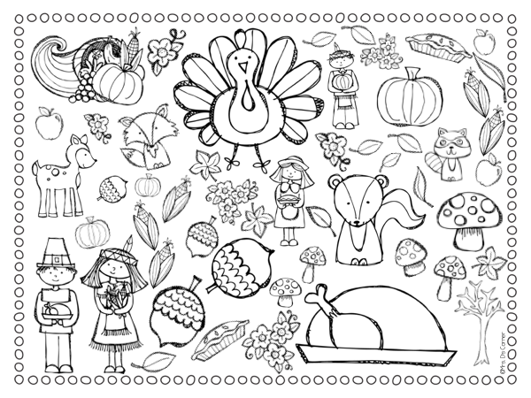 NO PREP Thanksgiving Activity Packet [13 activities] – mrsdsshop