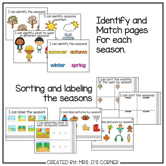 Seasons Adapted Work Binder® – mrsdsshop