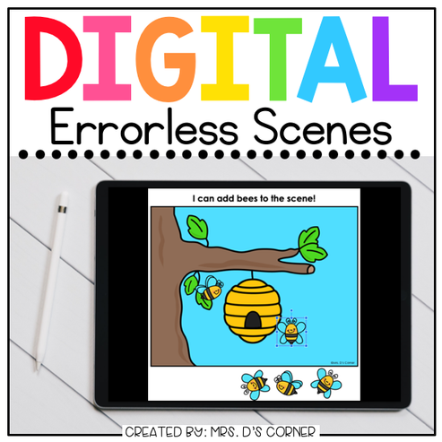 Digital Errorless Scenes Learning Activity | Distance Learning – mrsdsshop