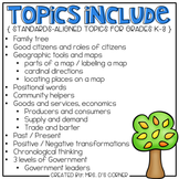 Science and Social Studies Adapted Work Binder® (for Special Education ...